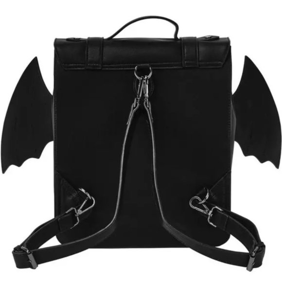 Killstar | Bags | Killstar Draven Bat Wing Satchel Backpack | Poshmark